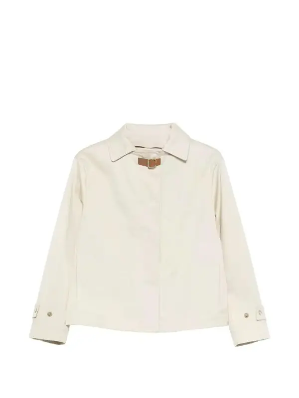 Herno Buckle-detailed Jacket - Neutrals