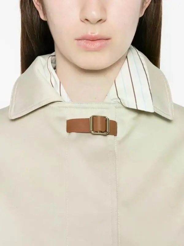 Herno Buckle-detailed Jacket - Neutrals
