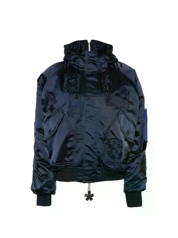 Cecilie Bahnsen Floral Appliqué Jacket