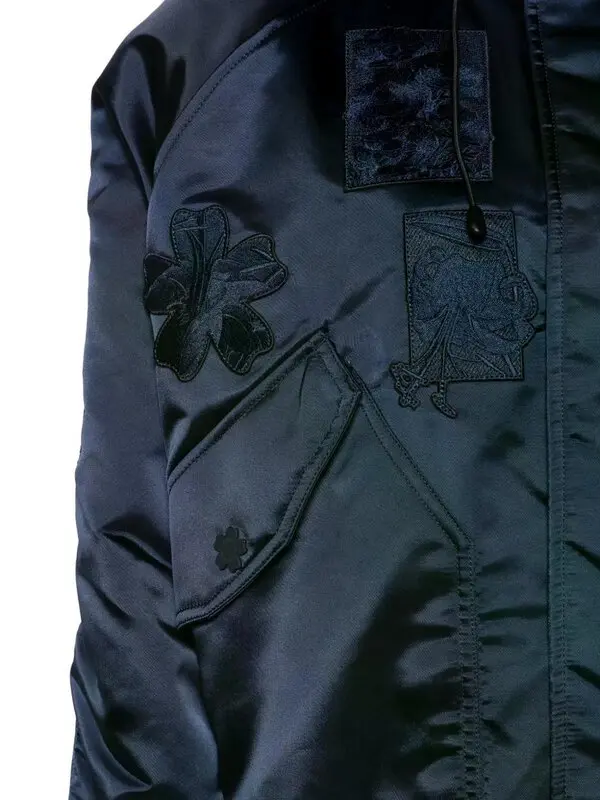 Cecilie Bahnsen Floral Appliqué Jacket