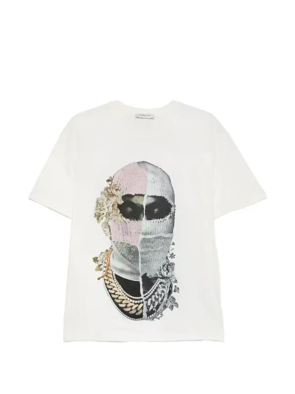 IH NOM UH NIT Floral-print T-shirt - Neutrals