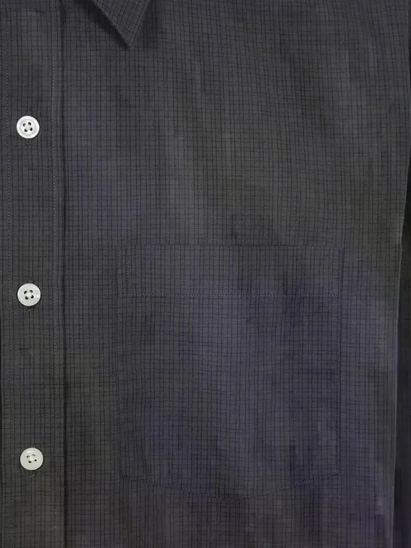 MFPEN Micro-check Pocket Shirt - Grey