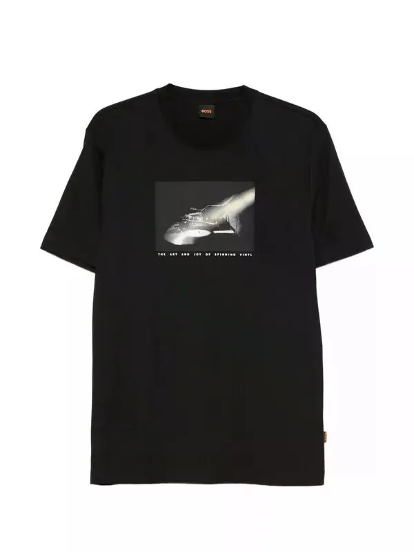 BOSS Graphic-print T-shirt - Black