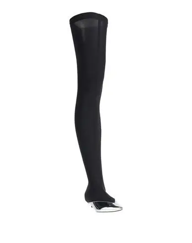 Givenchy Lycra & Calfskin Over-the-knee Boots - Silver