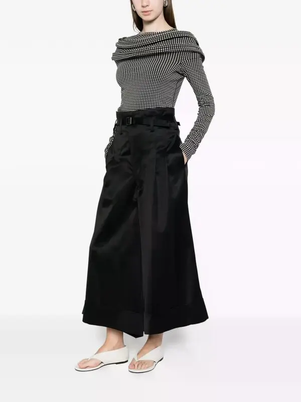 Junya Watanabe Ruffled Polka Dot Top