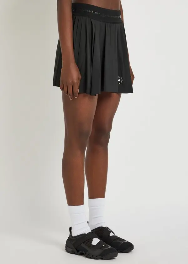 Stella McCartney Adidas X Logo-print Pleated Skort