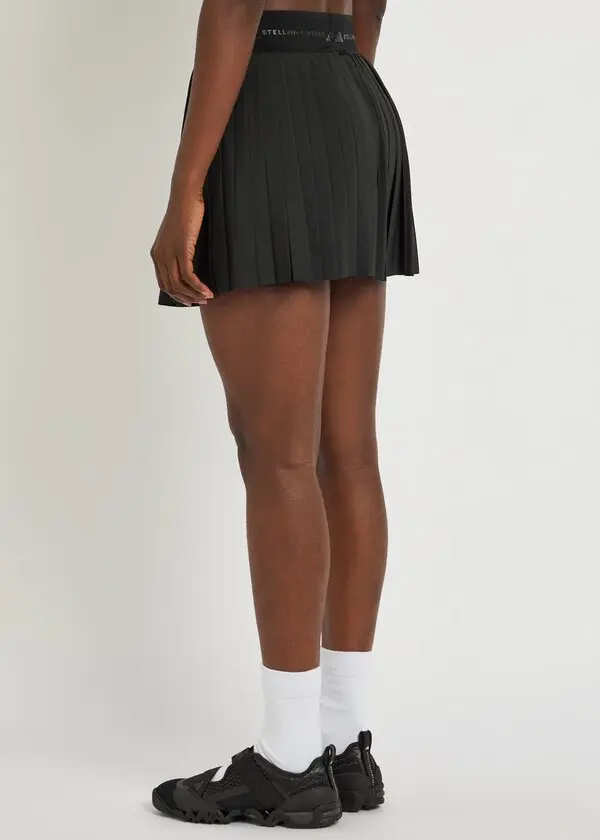 Stella McCartney Adidas X Logo-print Pleated Skort