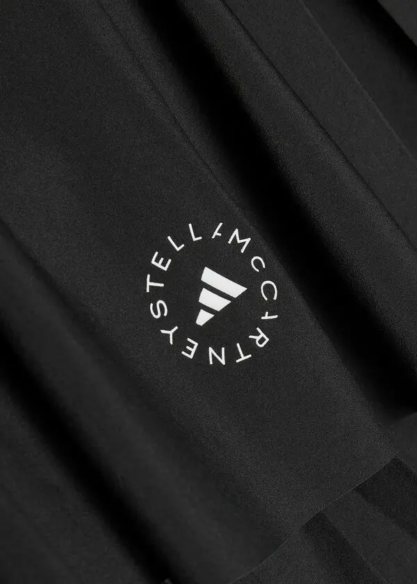 Stella McCartney Adidas X Logo-print Pleated Skort