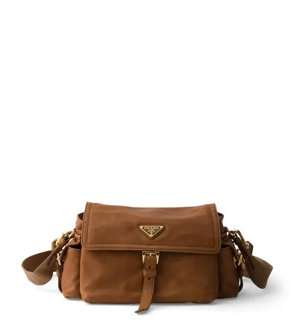 Prada Medium Leather Explore Shoulder Bag