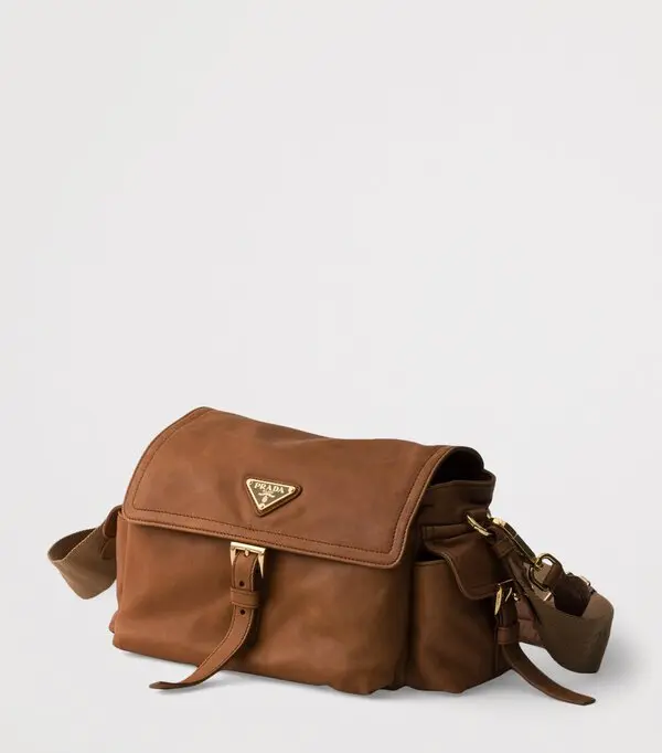 Prada Medium Leather Explore Shoulder Bag