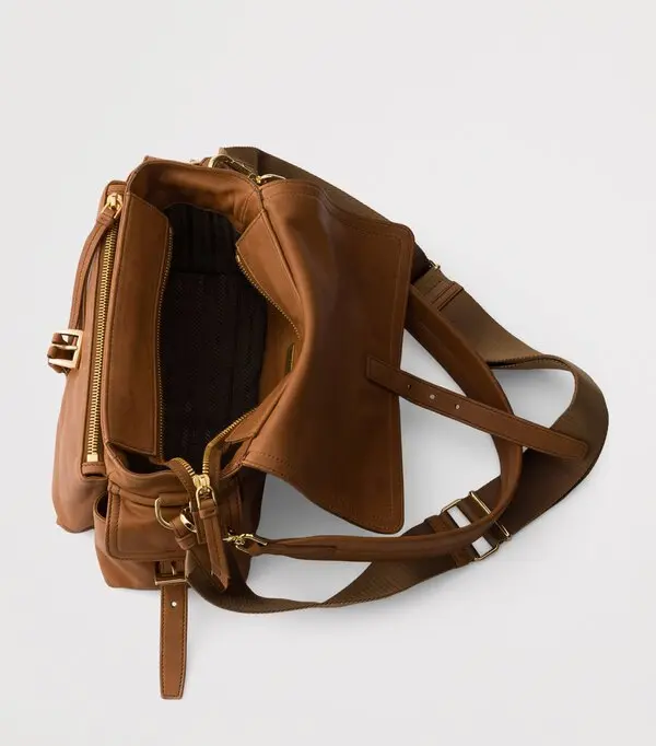 Prada Medium Leather Explore Shoulder Bag