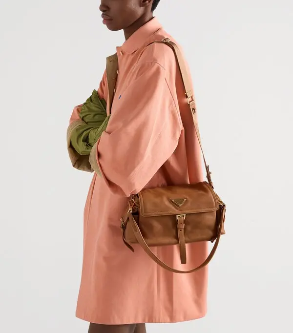 Prada Medium Leather Explore Shoulder Bag