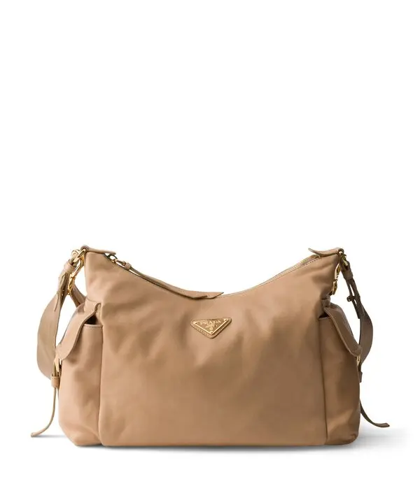 Prada Large Nappa Leather Explore Shoulder Bag