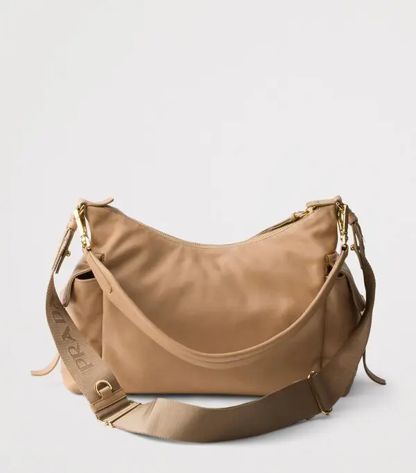Prada Large Nappa Leather Explore Shoulder Bag