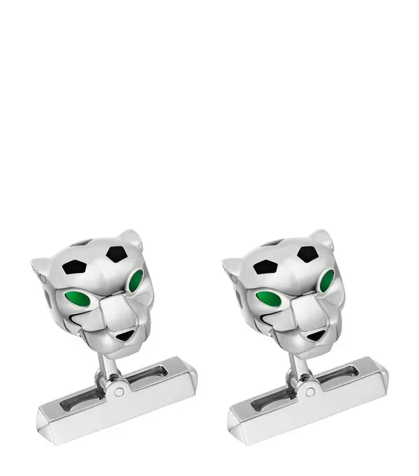 Cartier Panthère De Cufflinks - Silver