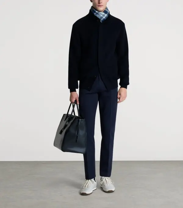 Dunhill Cotton-cashmere Bomber Jacket