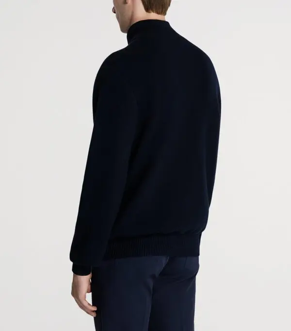 Dunhill Cotton-cashmere Bomber Jacket
