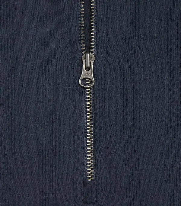 SAMSØE SAMSØE Cotton Zip-up Saolli Polo Shirt