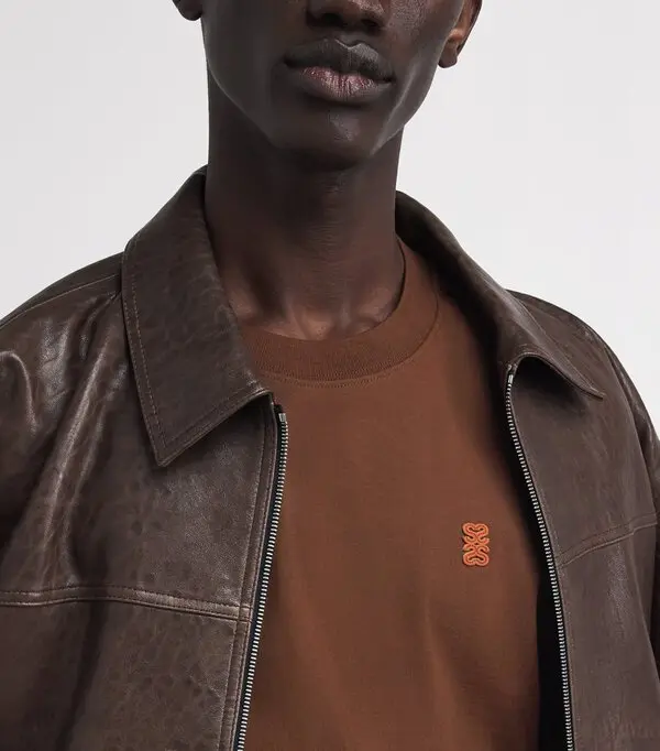Sandro Cotton Logo-patch T-shirt