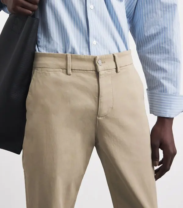 7 For All Mankind Performance Sateen Chinos - Beige