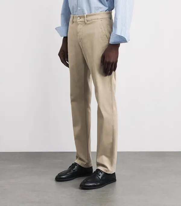 7 For All Mankind Performance Sateen Chinos - Beige