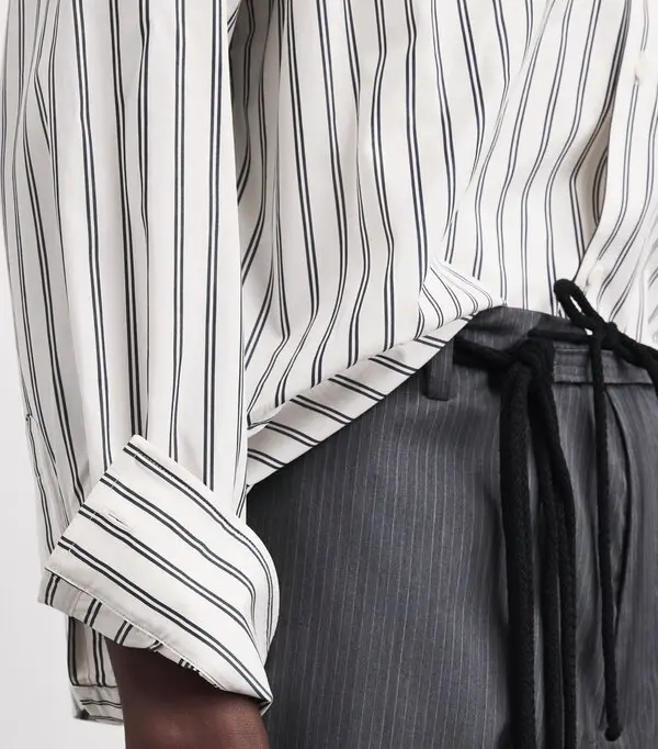 Sandro Cotton Stripe Shirt