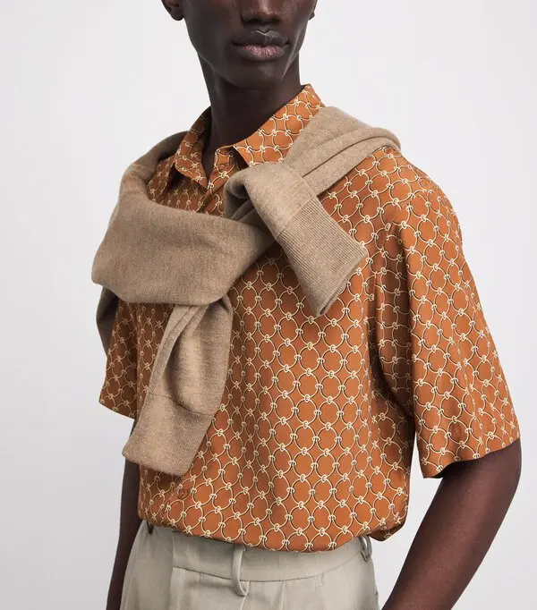 Sandro Link-print Shirt