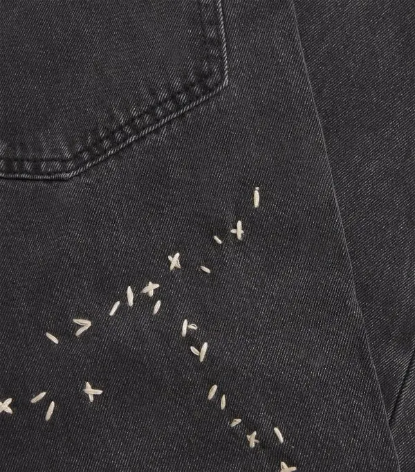 DOMREBEL Jerk Bootcut Jeans - Black
