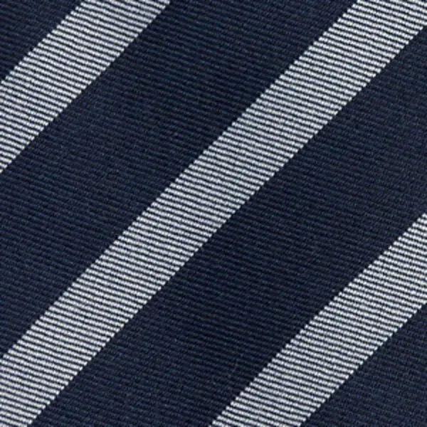 Dunhill Wool-mulberry Silk Stripe Tie