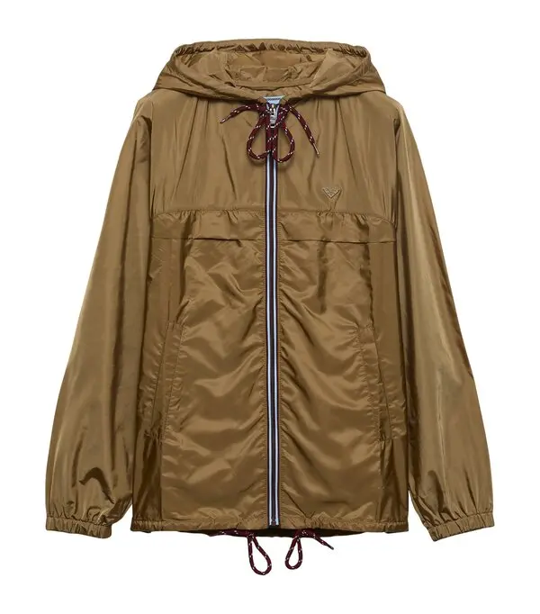 Prada Re-nylon Hooded Raincoat