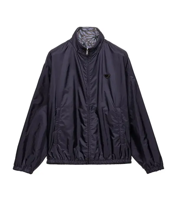 Prada Re-nylon Reversible Bomber Jacket