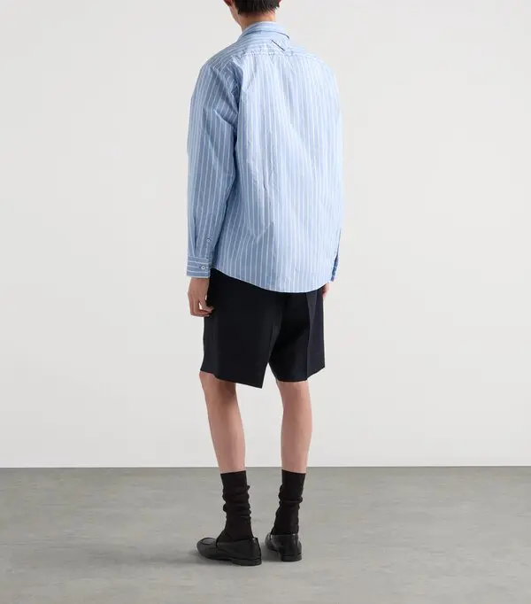 Prada Re-nylon Stripe Shirt