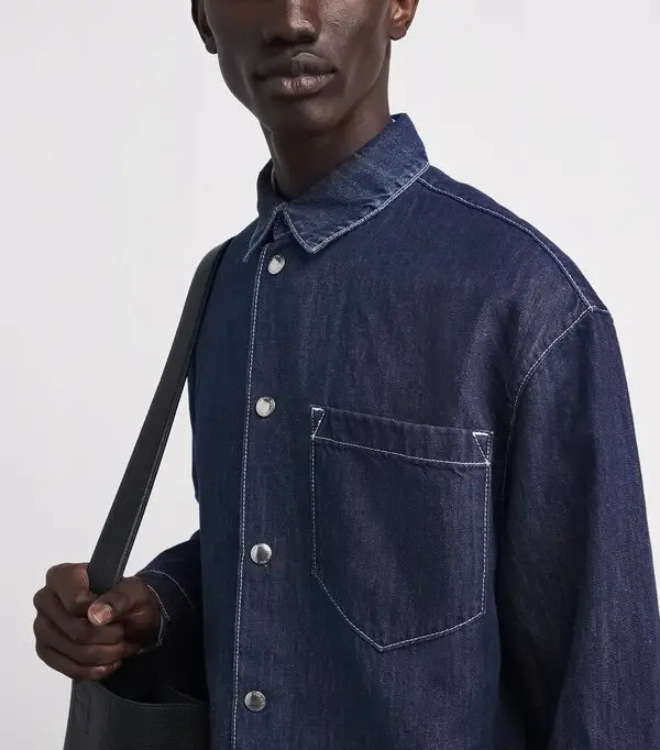 7 For All Mankind Oversized Denim Shirt
