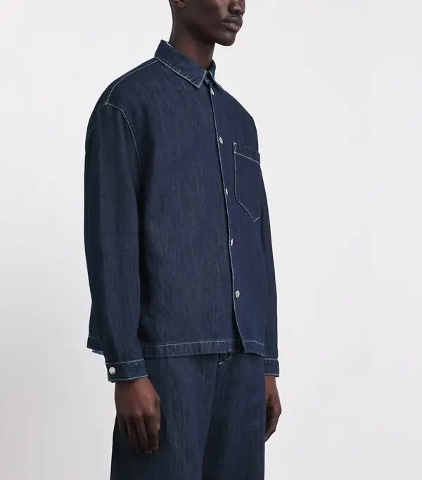 7 For All Mankind Oversized Denim Shirt