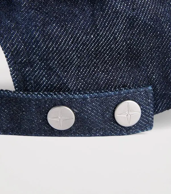 Stone Island Denim Baseball Cap