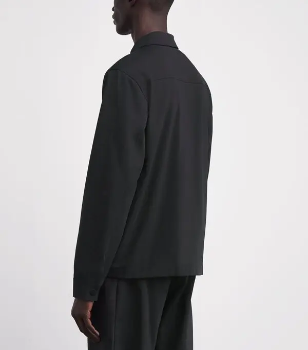 7 For All Mankind Cotton-blend Luxe Performance Overshirt