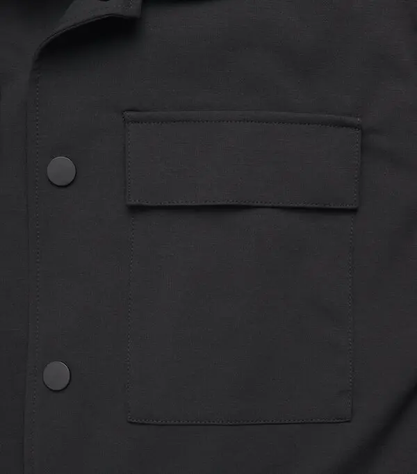 7 For All Mankind Cotton-blend Luxe Performance Overshirt