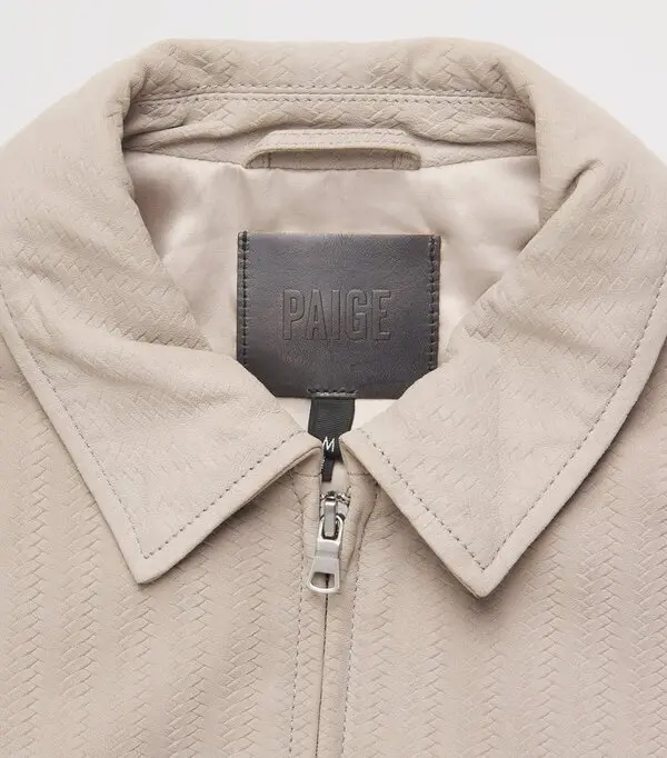 Paige Suede Bomber Jacket