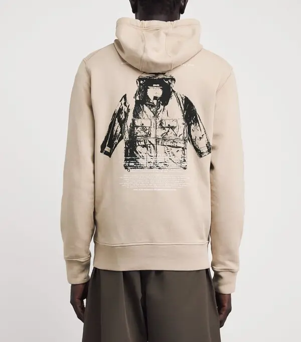 Stone Island Cotton Archivo Print Hoodie
