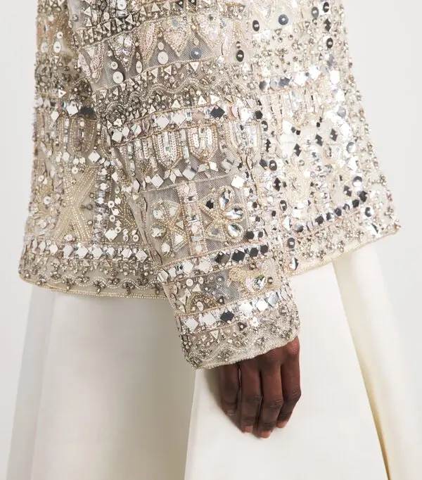Zuhair Murad Embroidered Sequinned Jacket