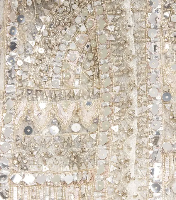 Zuhair Murad Embroidered Sequinned Jacket