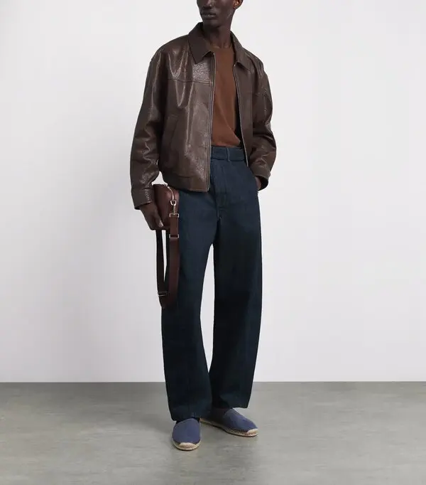 Sandro Cotton Logo-patch T-shirt - Brown