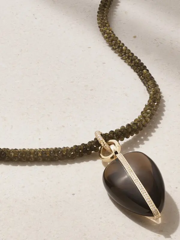 BY PARIAH The Lumina Strand Necklace - Brown