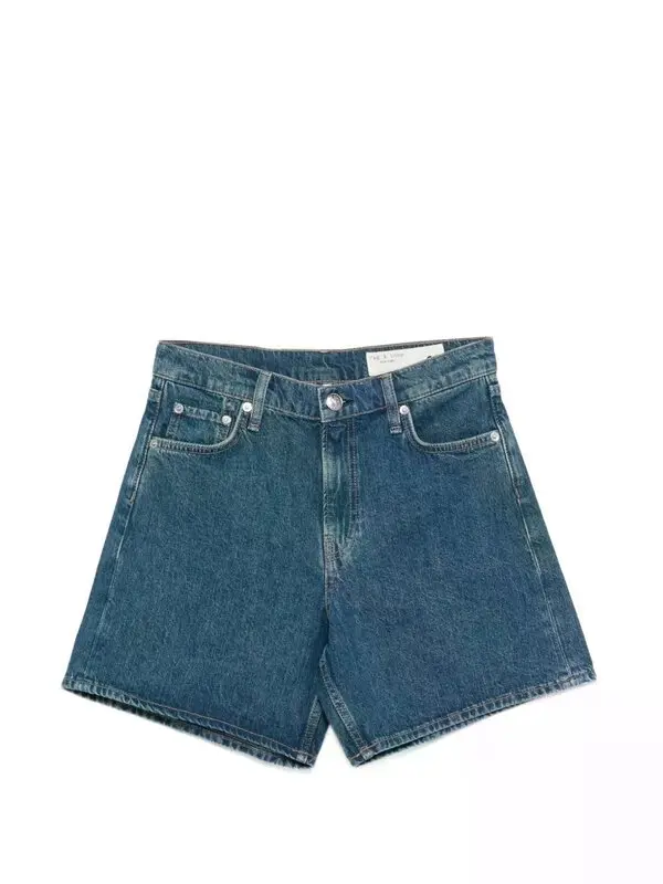 Rag & Bone Kaia Denim Shorts - Blue