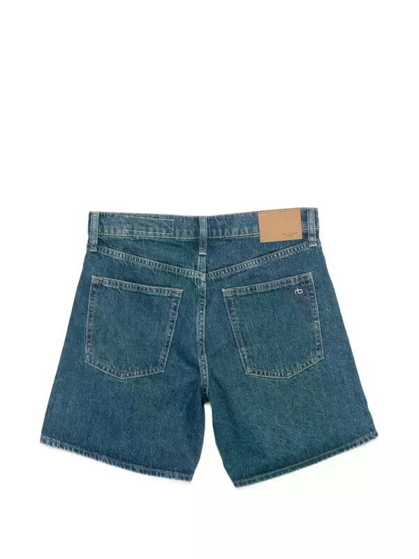 Rag & Bone Kaia Denim Shorts - Blue