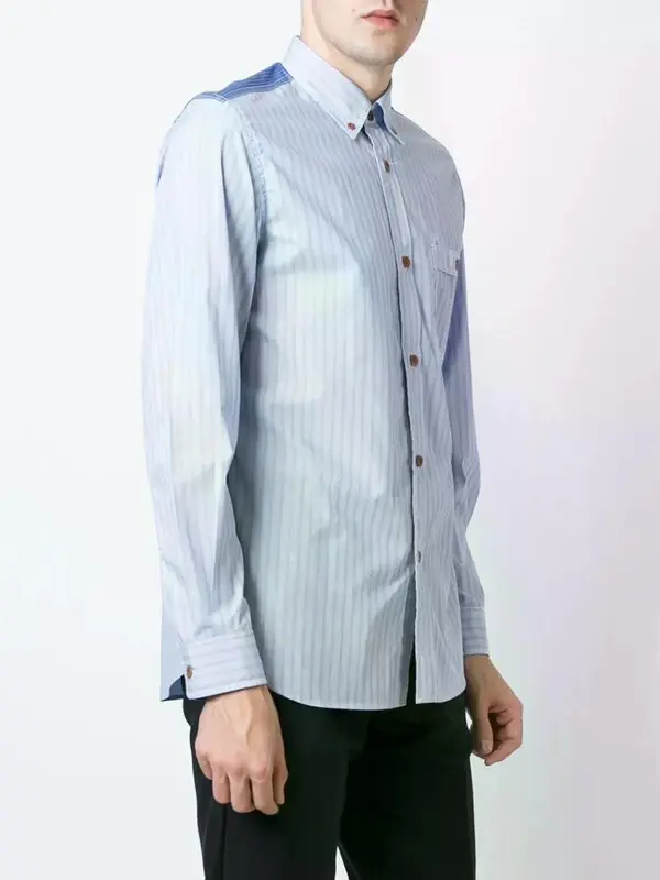 Junya Watanabe Striped Panel Shirt