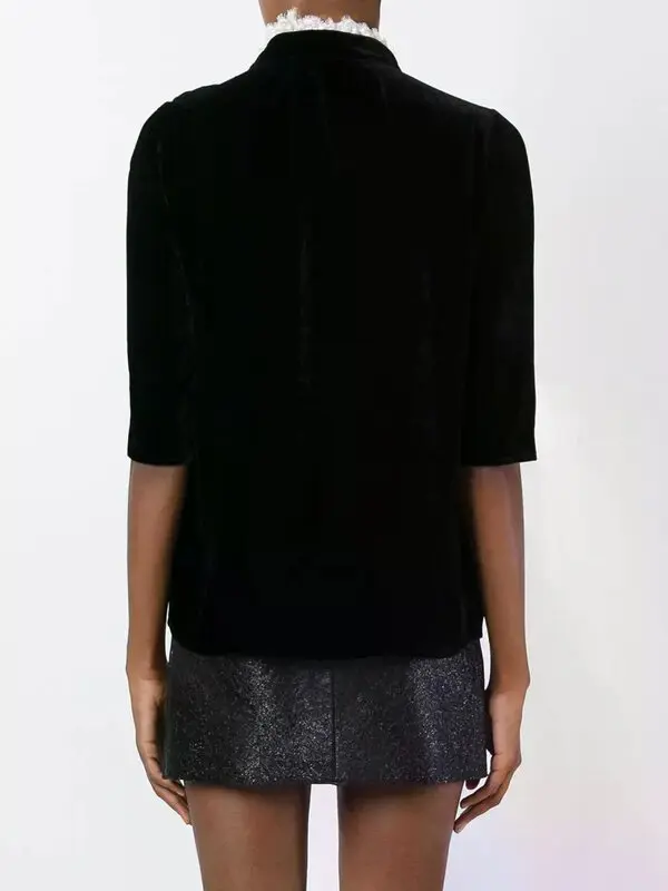 Philosophy Di Lorenzo Serafini Lace Collared Top