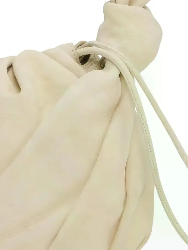 ROTATE BY BIRGER CHRISTENSEN Bon Bon Suede Bucket Bag - Neutrals