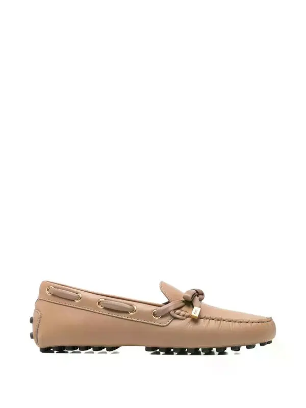 TOD'S Leather Loafers - Brown