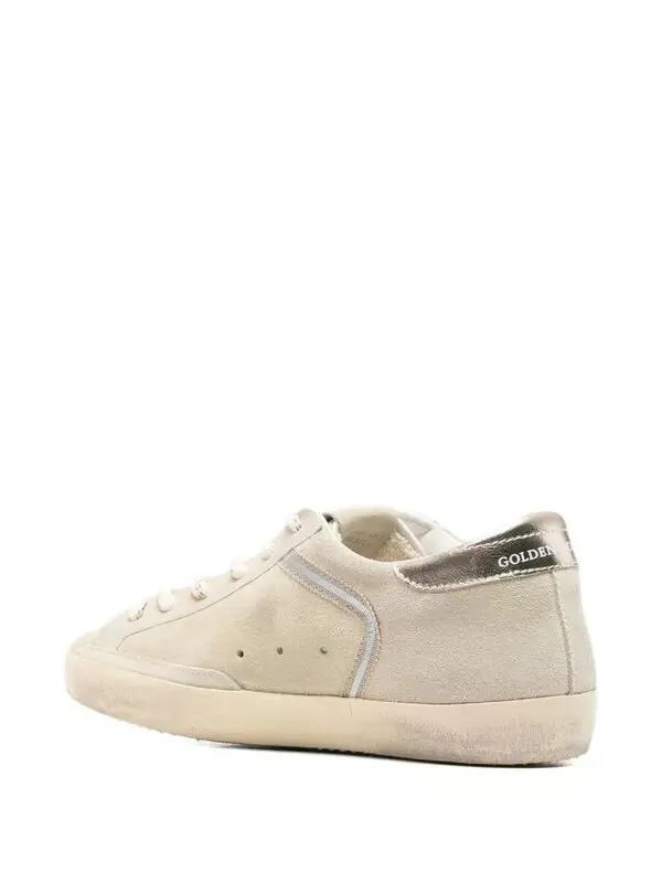 GOLDEN GOOSE Super Star Suede Sneakers - Neutrals